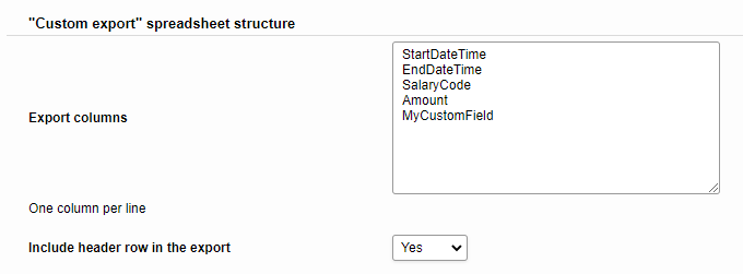 Custom Worktime exports – Nepton Support