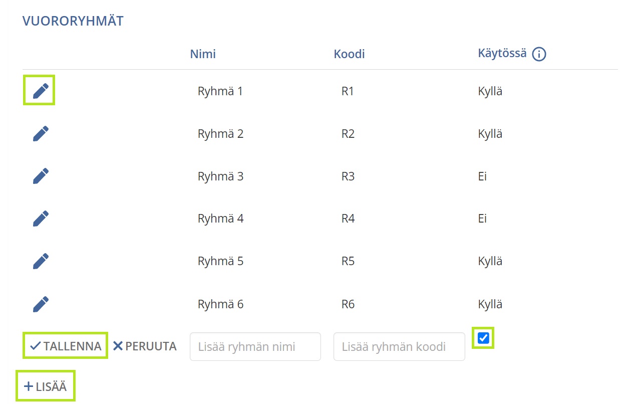 Creating a work schedule – Nepton Support