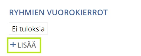 Creating a work schedule – Nepton Support