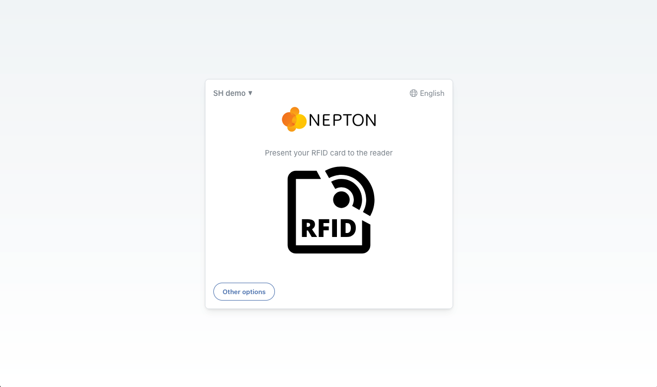 Login page redesign – Nepton Support
