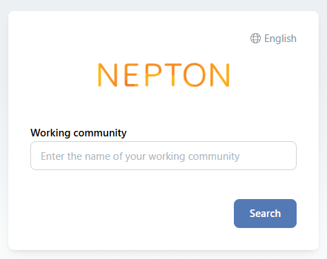 Login to Nepton – Nepton Support