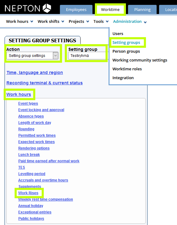 Work rises – Nepton Support