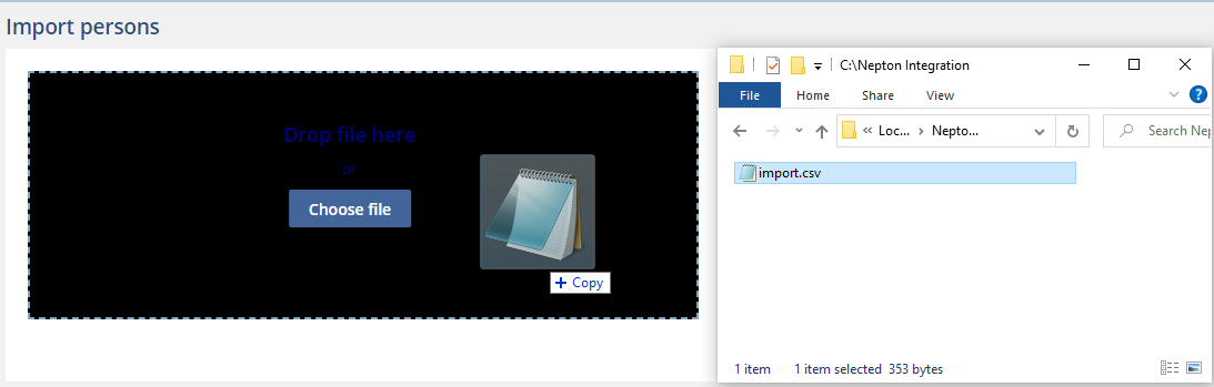 Manual person import – Nepton Support