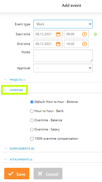 Event overtime targeting – Nepton Support